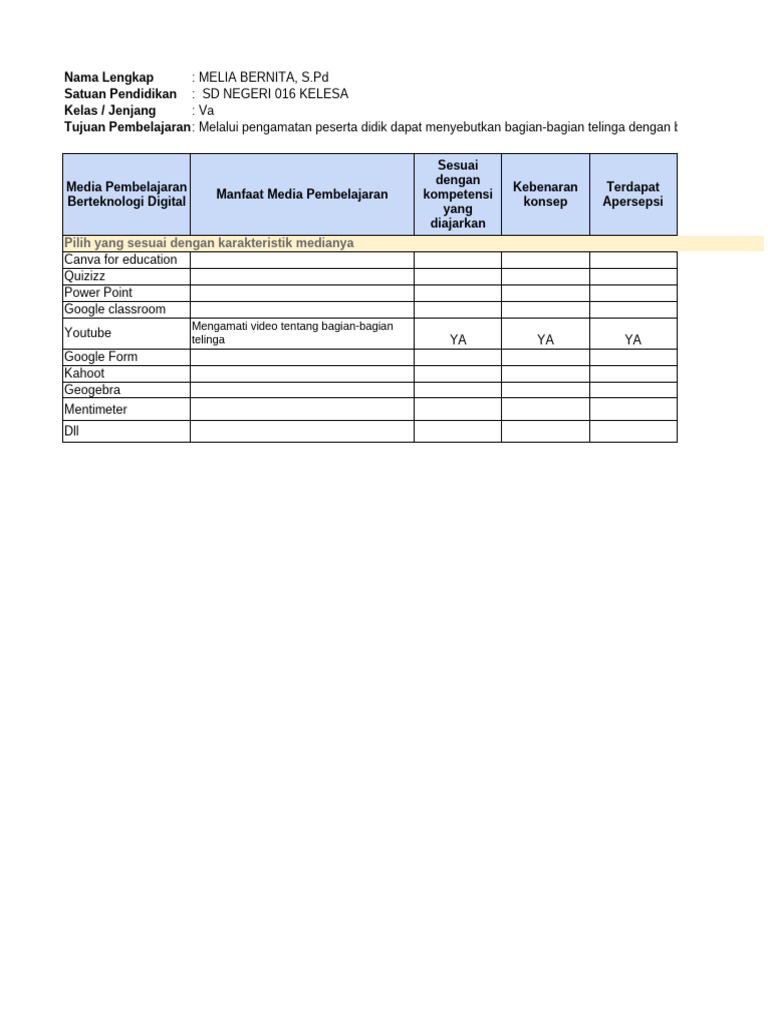 Latihan Level 3 KB 1 Modul 7 PembaTIK 2024 | PDF
