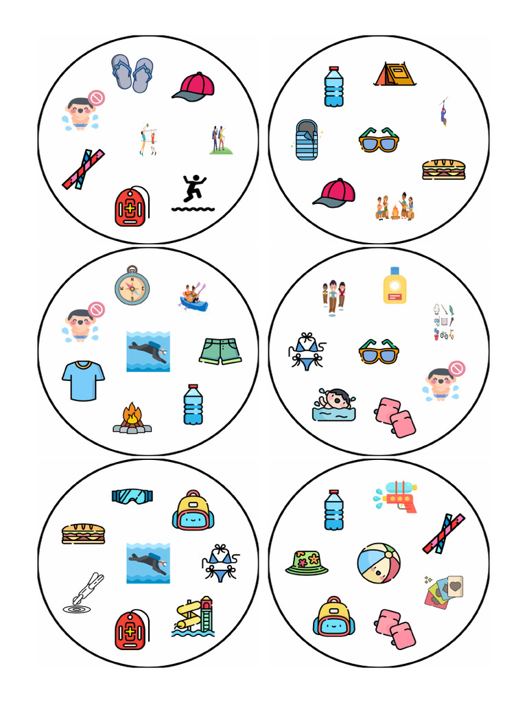 Doble Vocabulario Del Verano | PDF