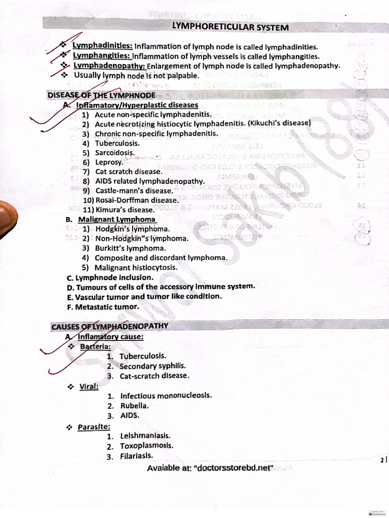 Lymphoma (Patho) | PDF