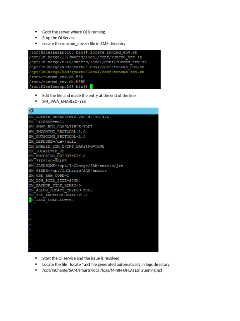 Notif Issue Resolve | PDF