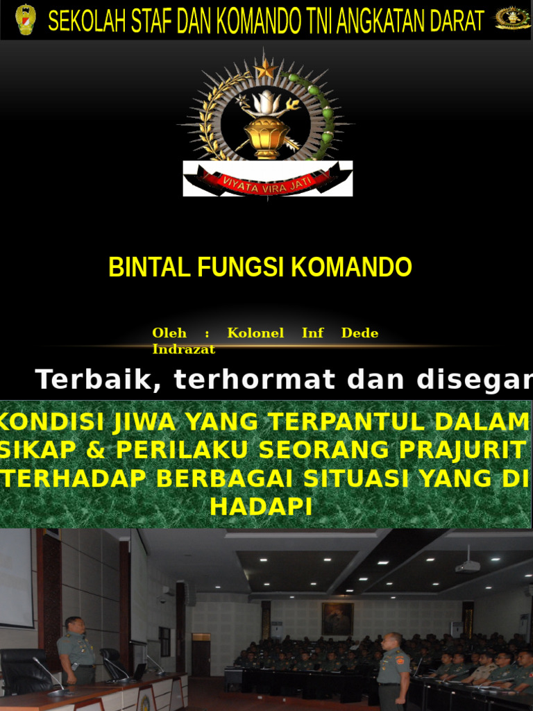 Bintal Fungsi Komando | PDF