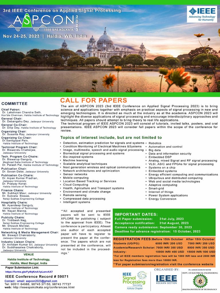 Flyer Aspcon 2023 | PDF