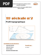 Courbes de Niveau | PDF | Altitude | Topographie