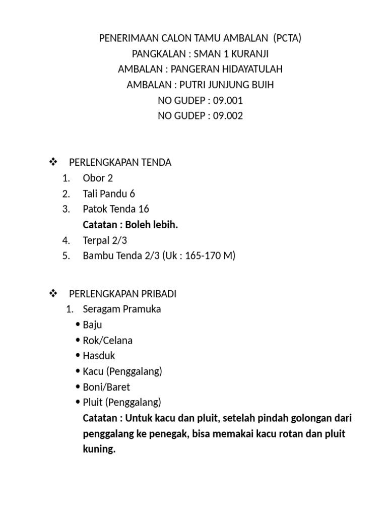 Ini Penting!! | PDF