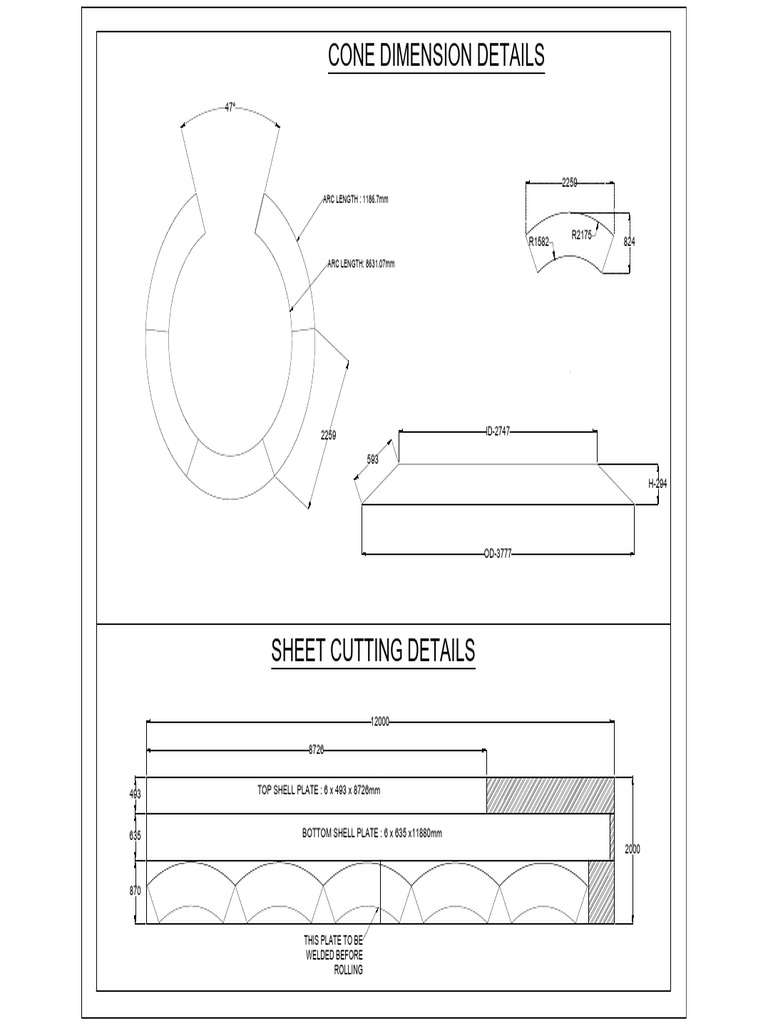6mm SHEET CUTTING LAYOUT | PDF