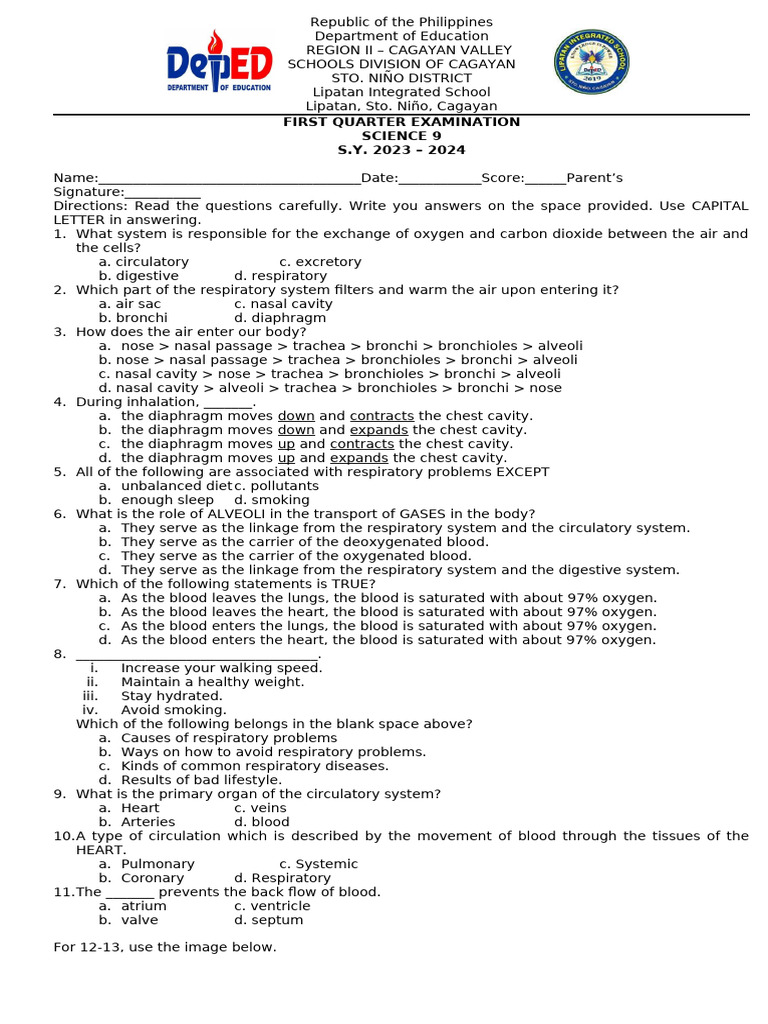 PT G9 Science | PDF