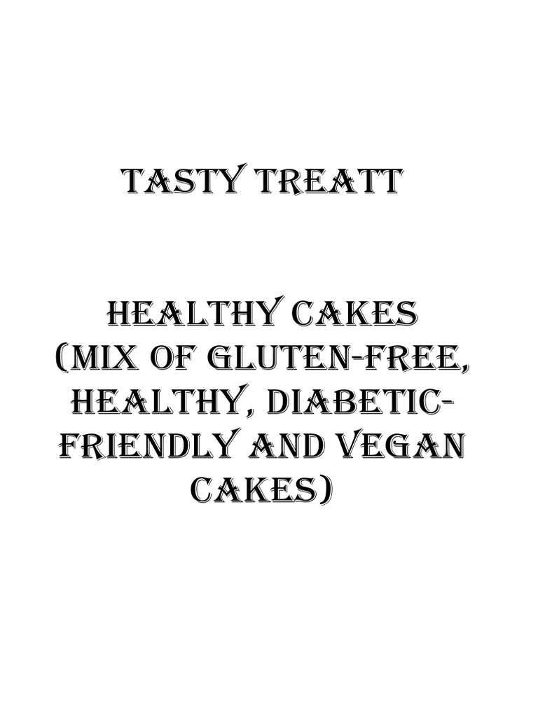 Healthy Cakes (1) - 240428 - 231533 | PDF | Cakes | Chocolate