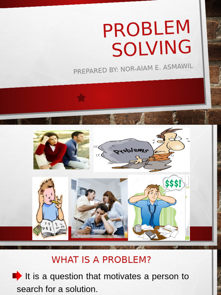 Section 3 Problem Solving | PDF