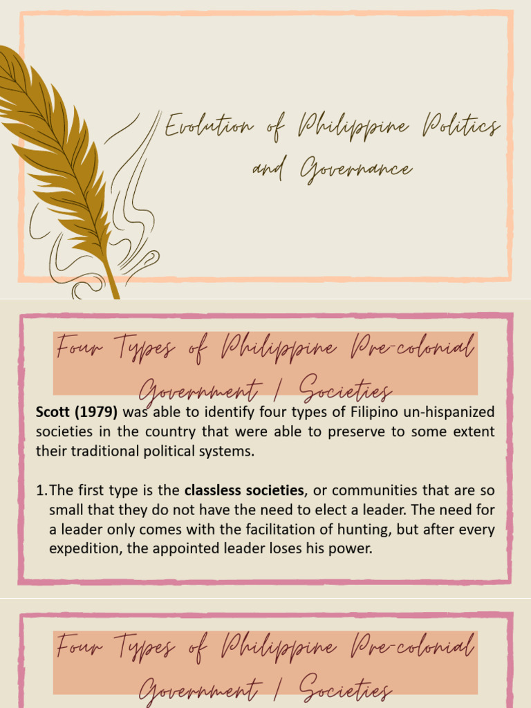Lesson 5 Evolution Philippine Government | PDF