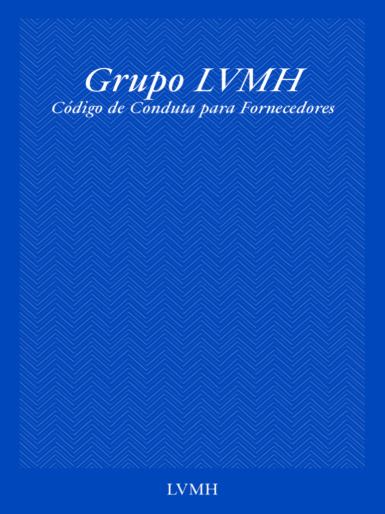 3 - LVMH - Code de Conduite Fournisseurs 2022 (POR) 1 | PDF