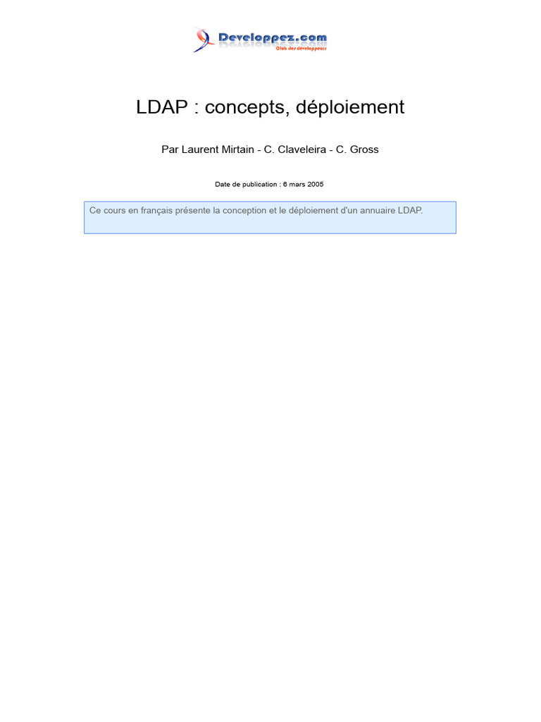 Ldap | PDF