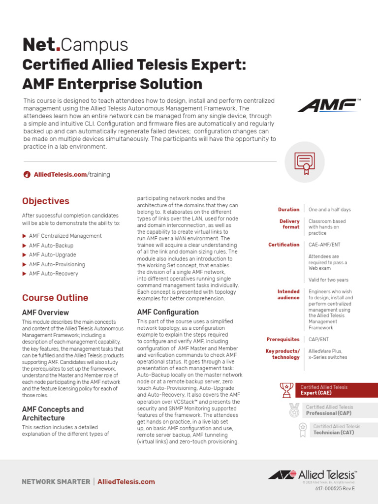 Cae Amf Ent Autonomous Management Framework Pdf