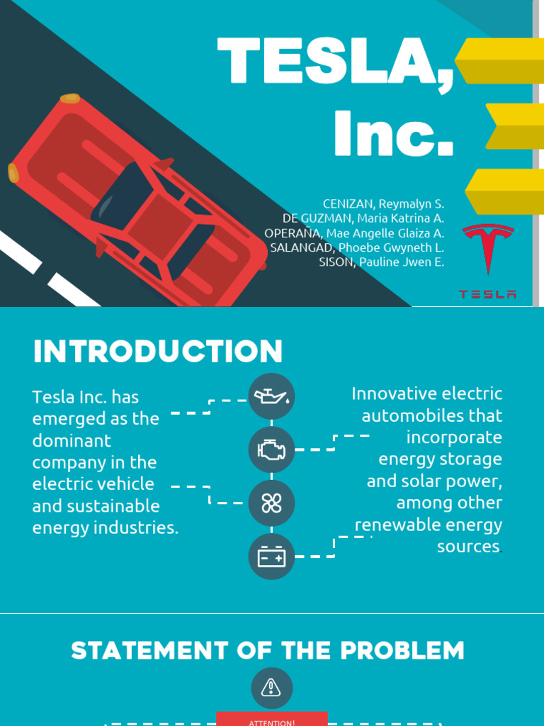 Tesla Presentation Pdf