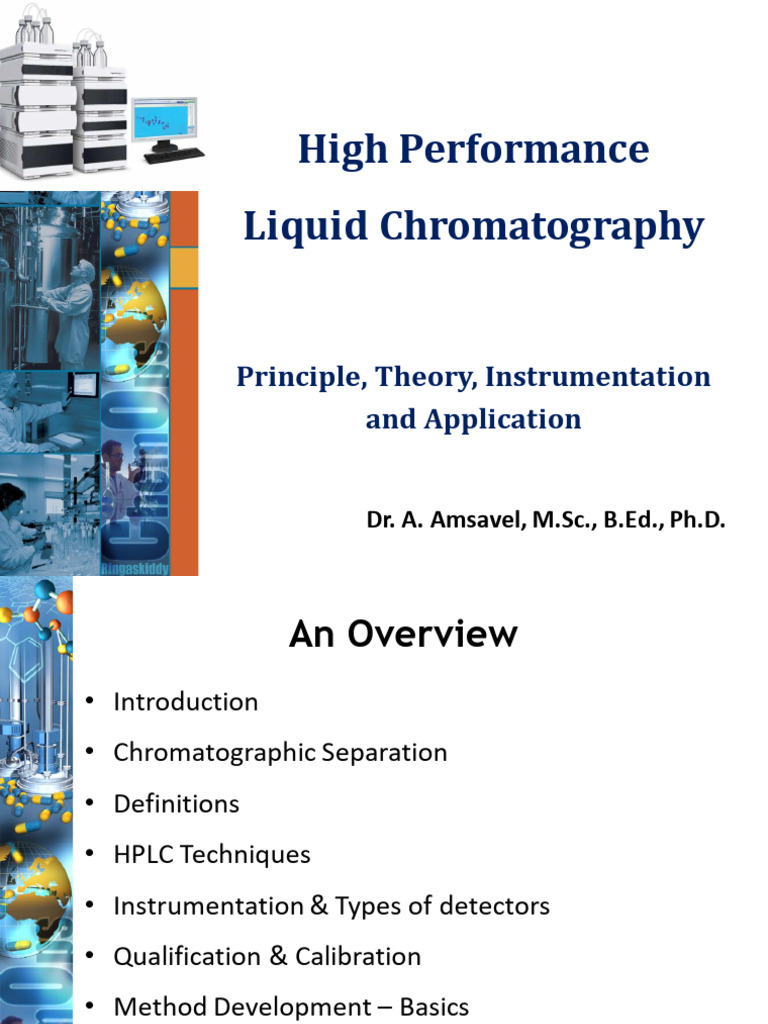 High Performance Liquid Chromatography | PDF | High Performance Liquid ...