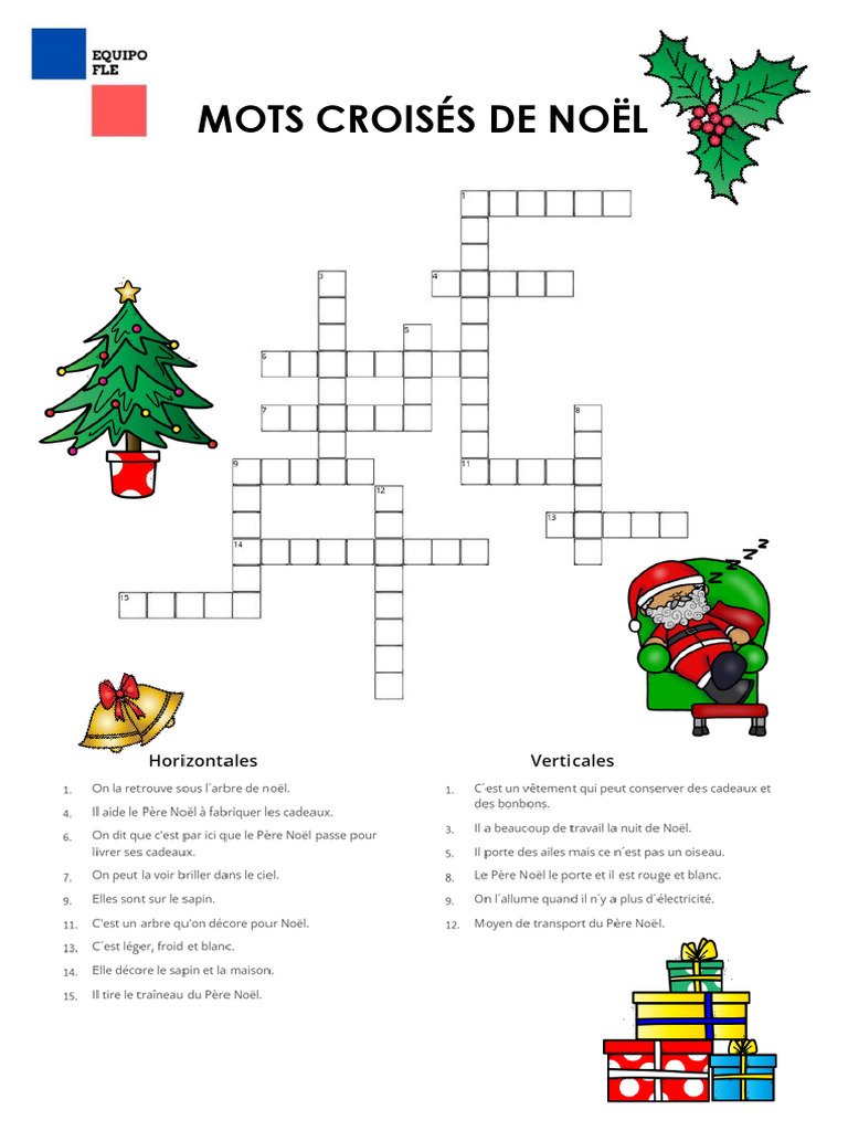 Mots Croisés de Noel | PDF