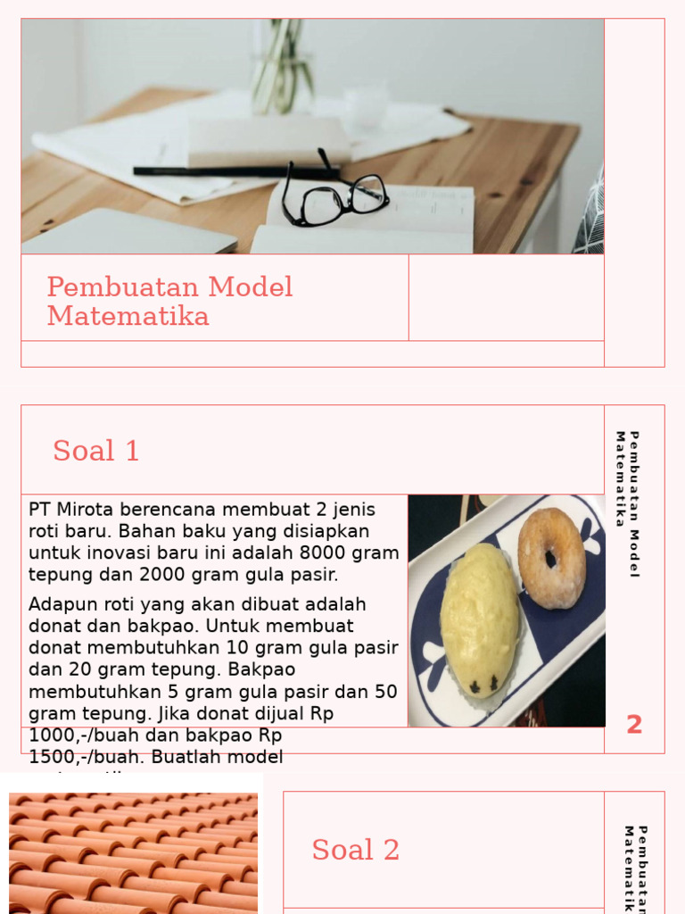 Pembuatan Model Matematika (1) | PDF
