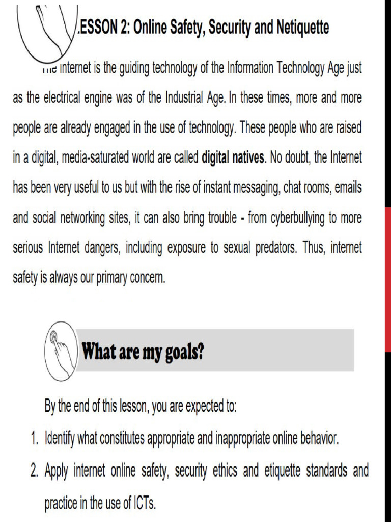 Online Safety Security and Netiquette | PDF | Social Science | Technology & Engineering