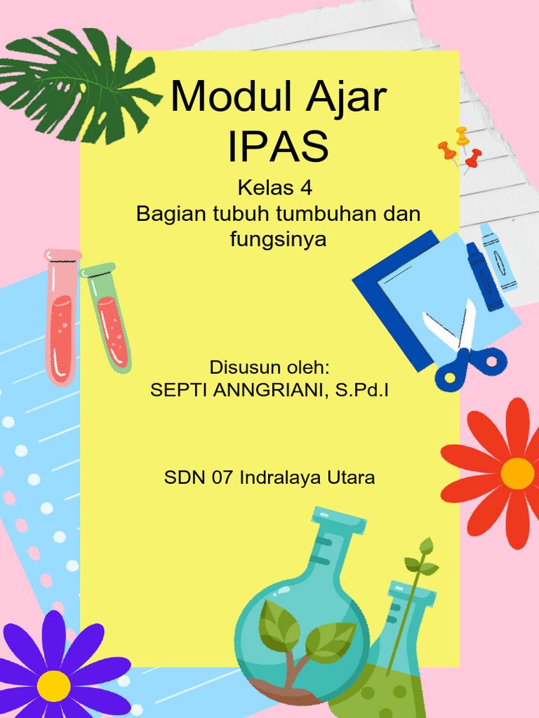 Salinan Dari Modul Ajar Ipas Berdiferensiasi Kelas 4 Pptx 20240914 081845 0000 Pdf