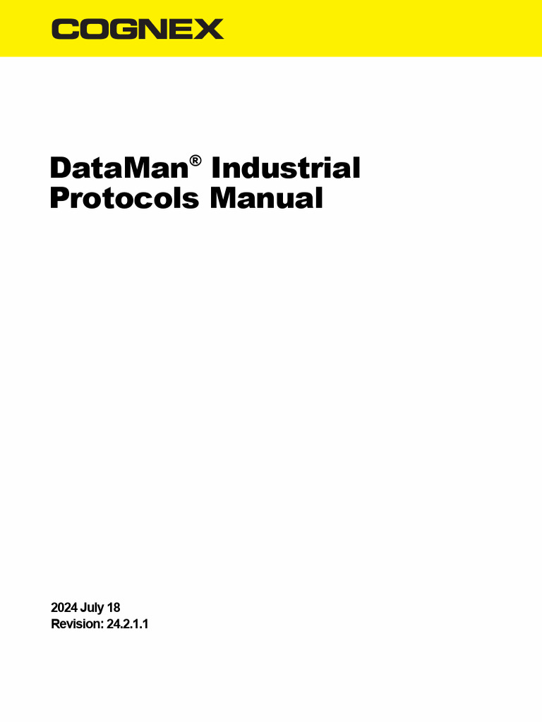 Industrial Protocols Manual | PDF