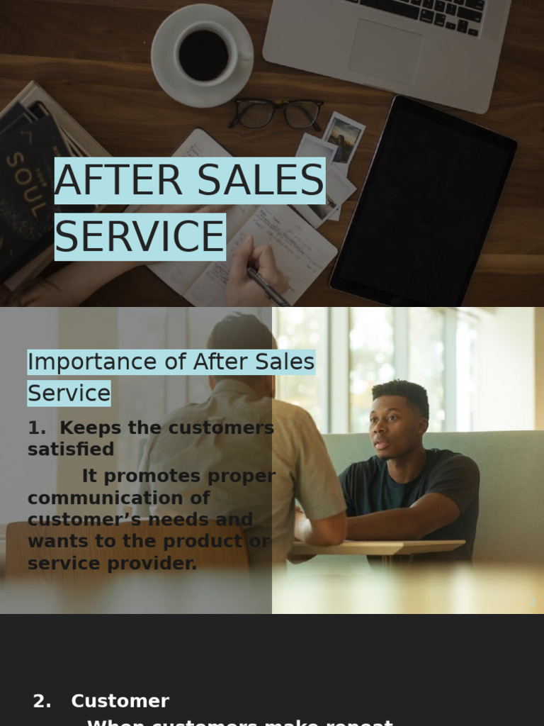 Importance of After Sales Service | PDF | Finance & Money Management
