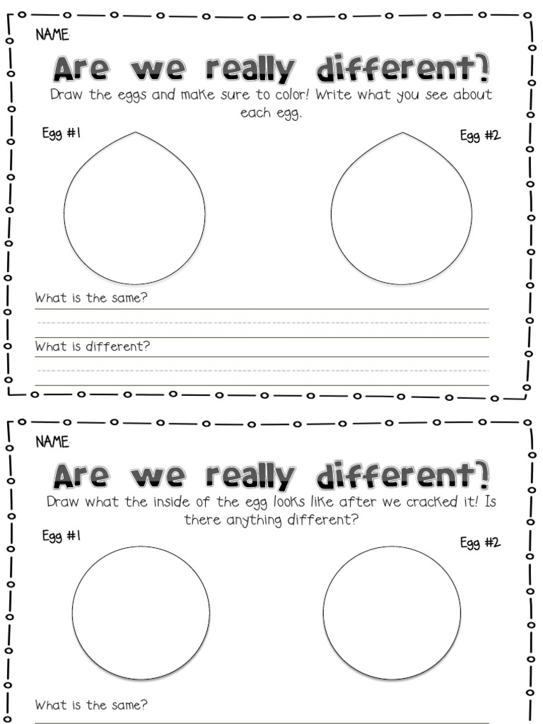 MLK Egg Experiment | PDF | Home & Garden