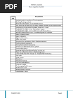 Plant, GSM and MCC Rooms - Guidelines | PDF