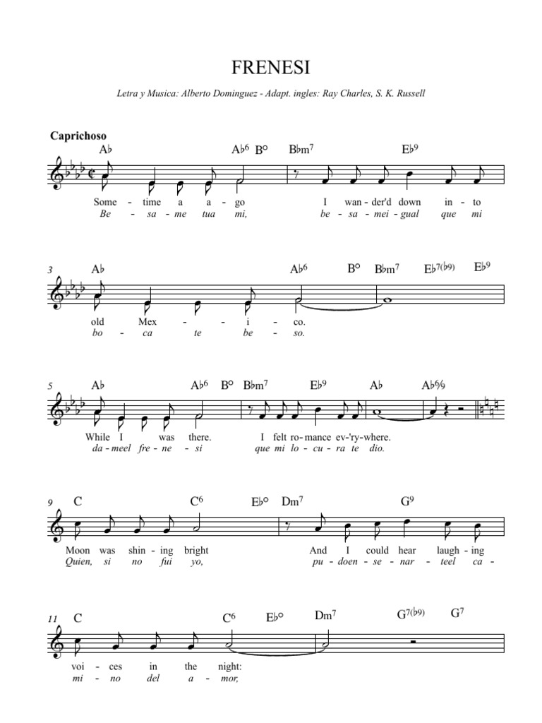 FRENESİ - Full Score | PDF