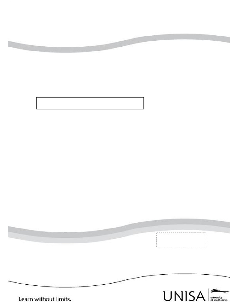 Tutorial Letter 102 | PDF | Hypothesis | Statistics