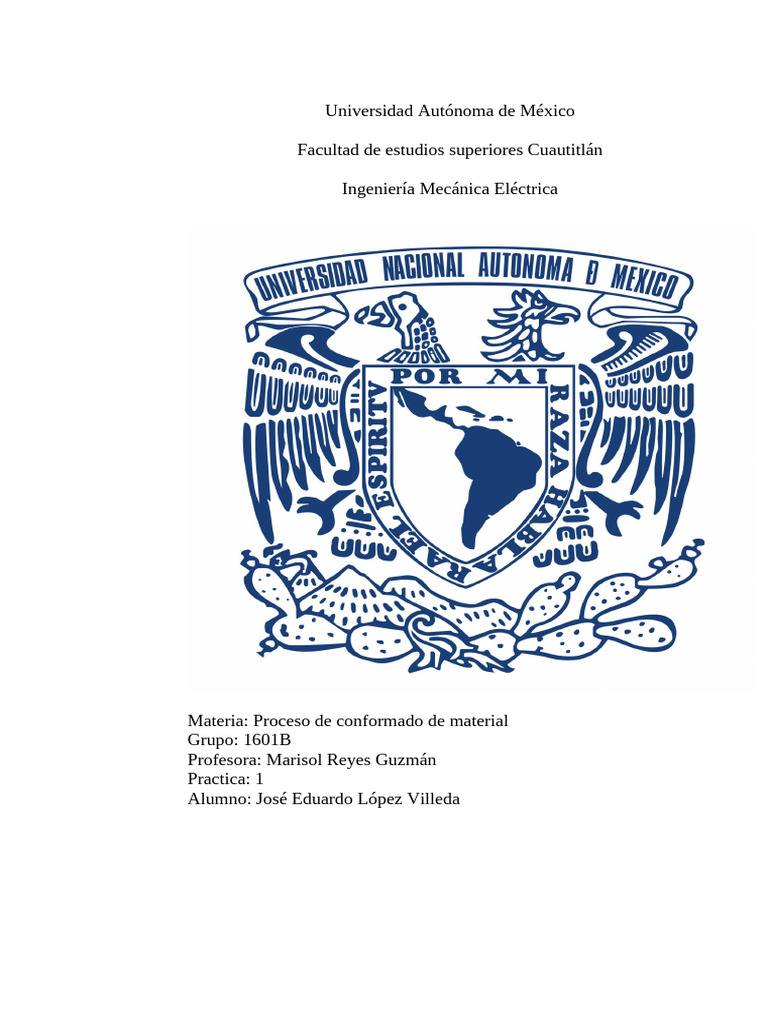 Practica 1 Conformado | PDF