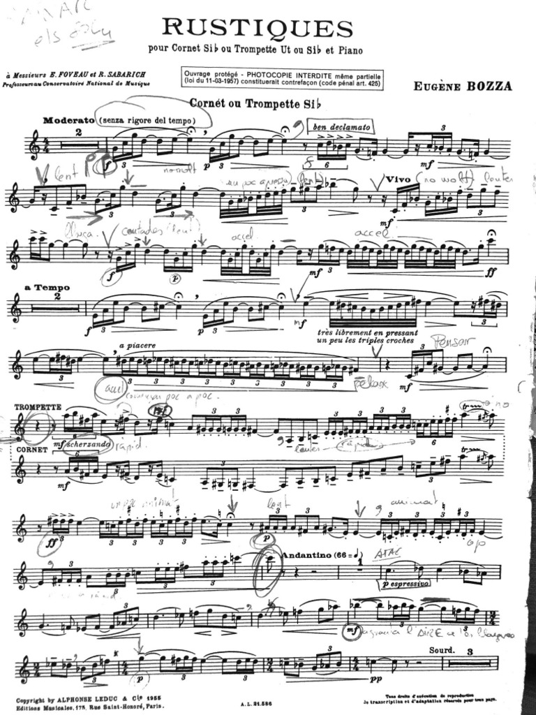 Rustiques Bozza | PDF