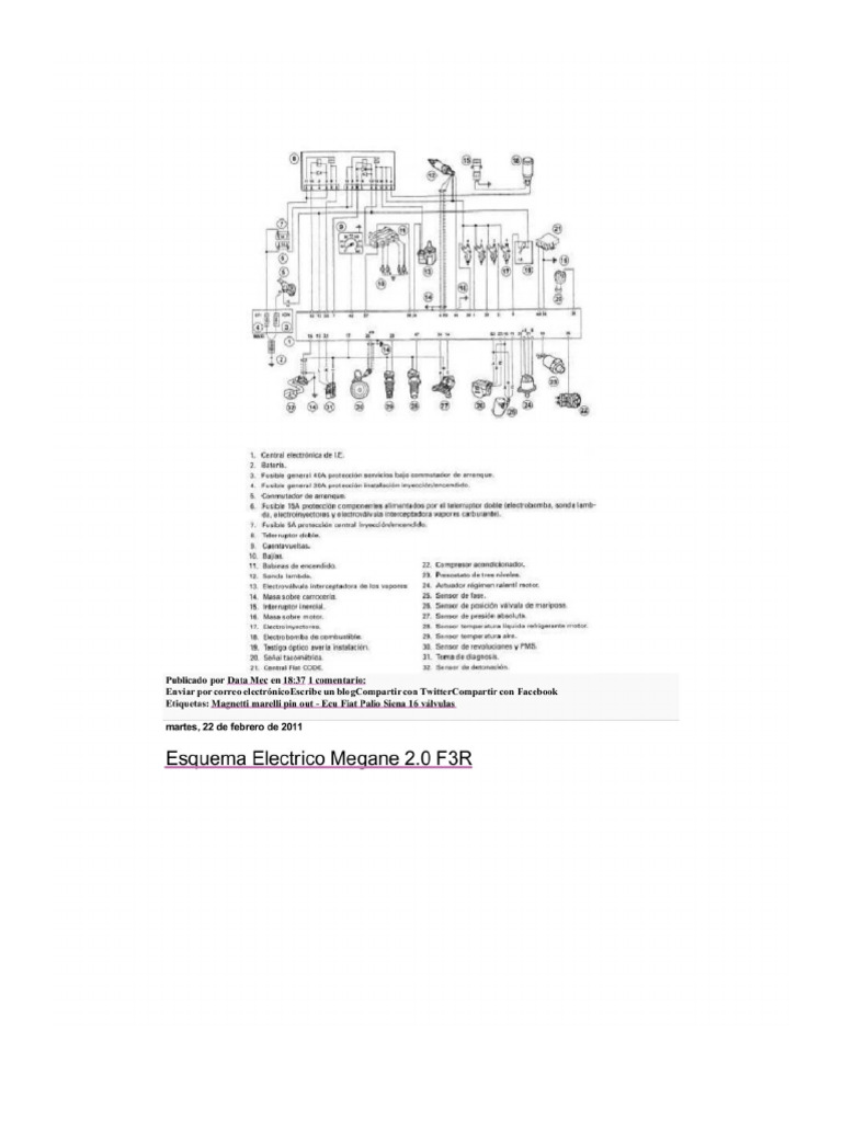 Ecu-Magnetti-Marelli-Iab-Pin-Out-Palio-Siena-16-Va - Páginas de Flipbook 1-10 - FlipHTML5 | PDF