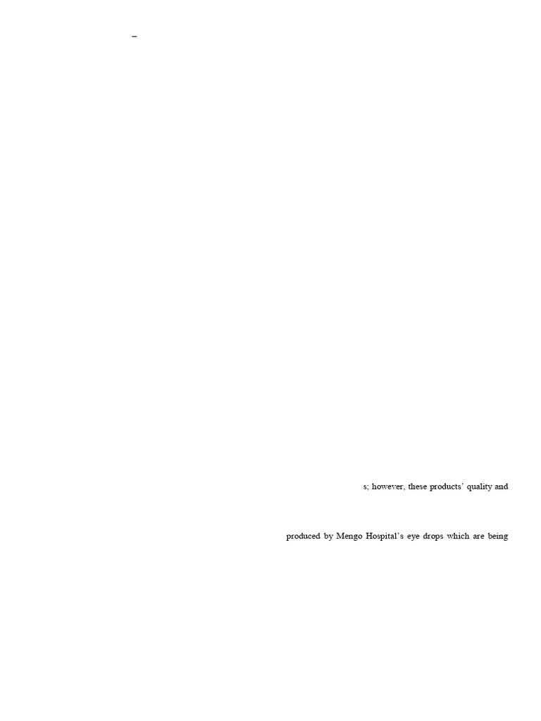 Biochemical Evaluation and Stability Assessment of Eye Drops ...