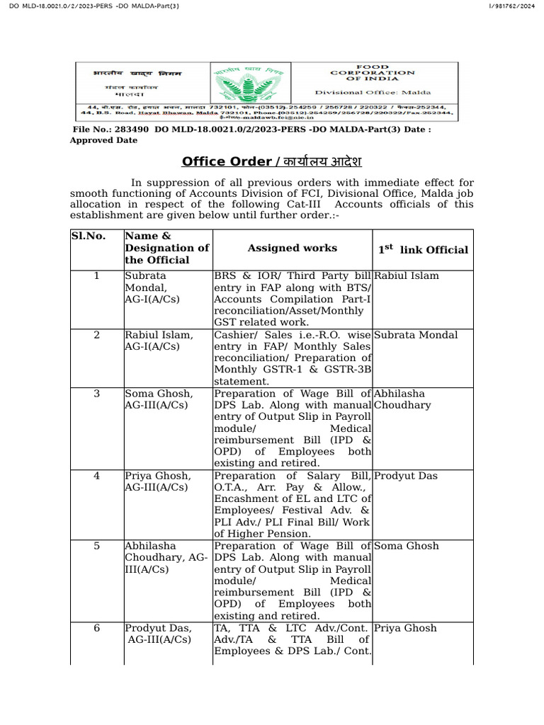 Cat-Iii Accounts | PDF