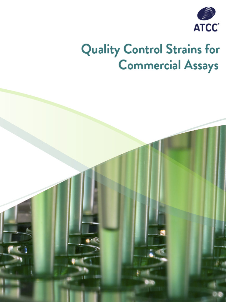 Quality Control Strains for Commercial Assays | PDF