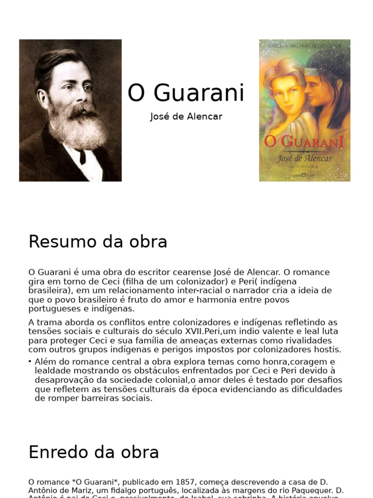 O Guarani José de Alencar | PDF