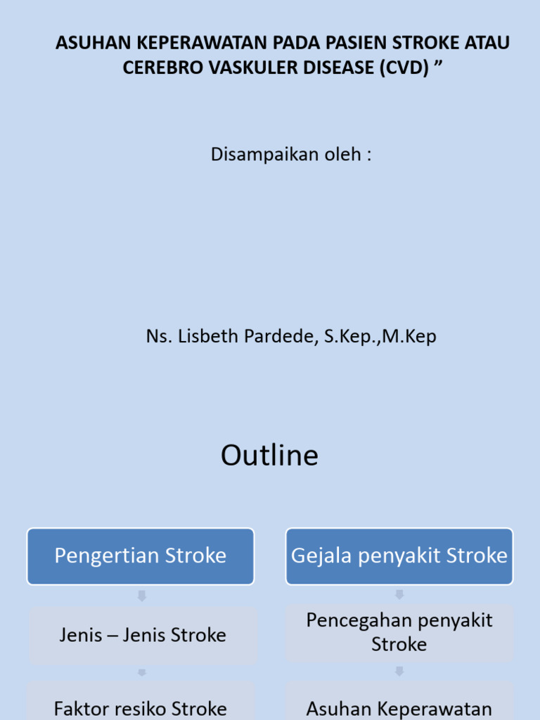 ASKEP STROKE-2 | PDF