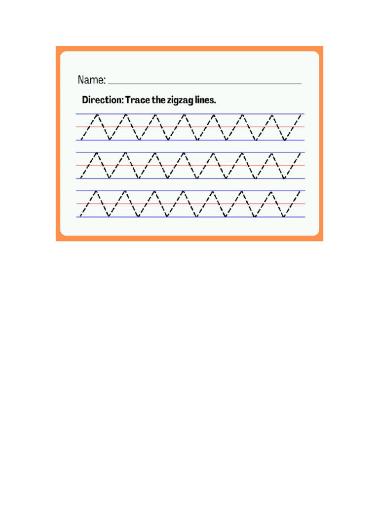 Zigzag Lines | PDF
