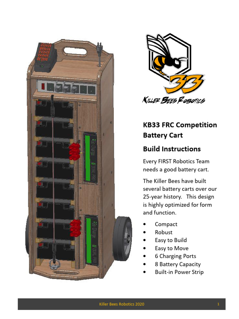 Battery Cart Build Instructions | PDF
