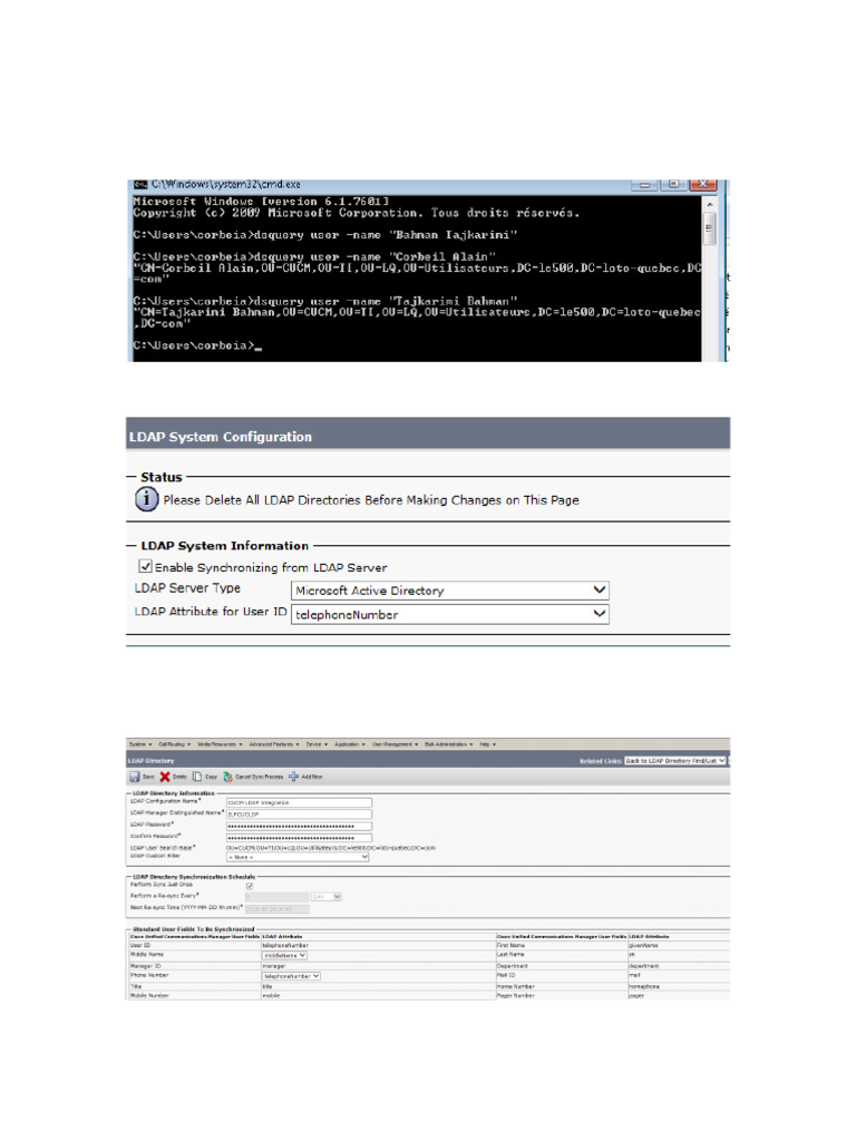 CUCM LDAP Integration | PDF