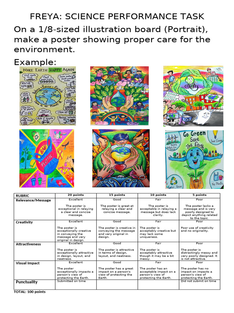 Science Performance Task | PDF