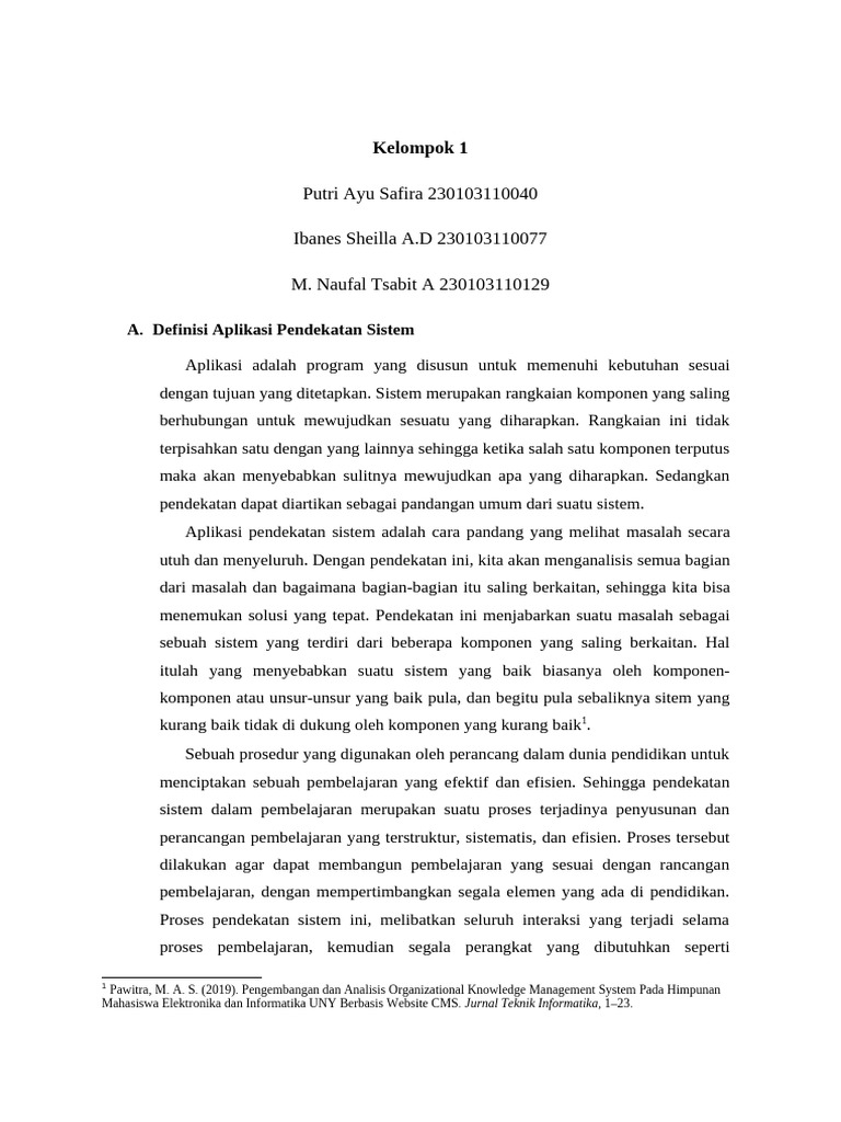 Perencanaan Pembelajaran KEL.1 | PDF