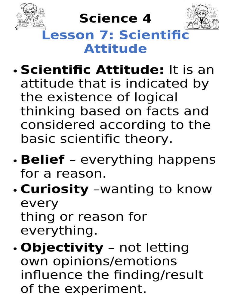 Science 4 Lesson 7 | PDF