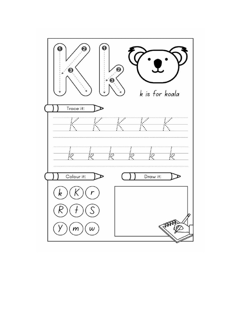 Letter Kk | PDF