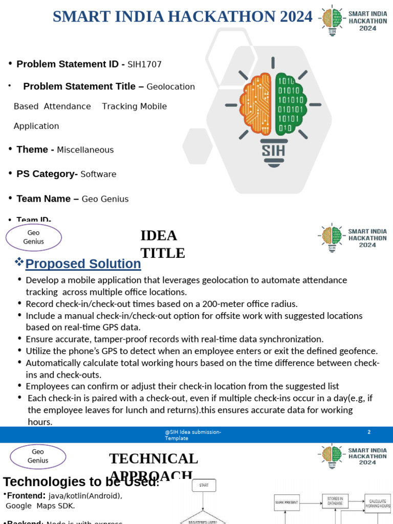 Smart India Hackathon 2024: Problem Statement ID - Problem Statement ...
