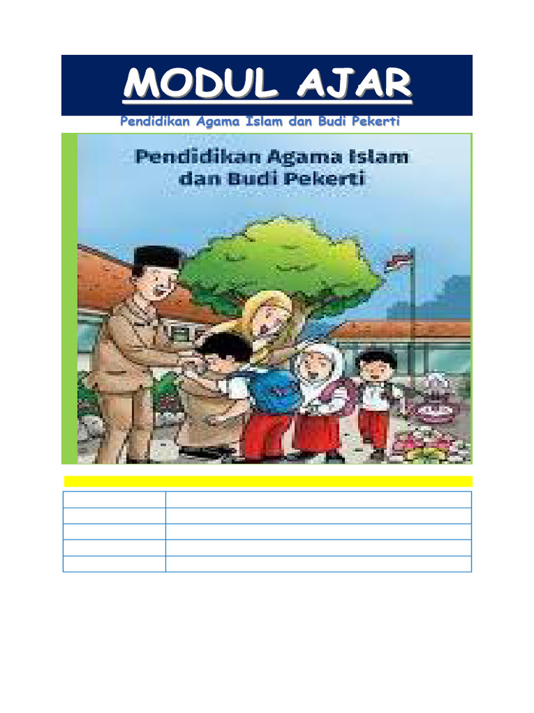 Modul Ajar PAI Kelas 5 Observasi | PDF