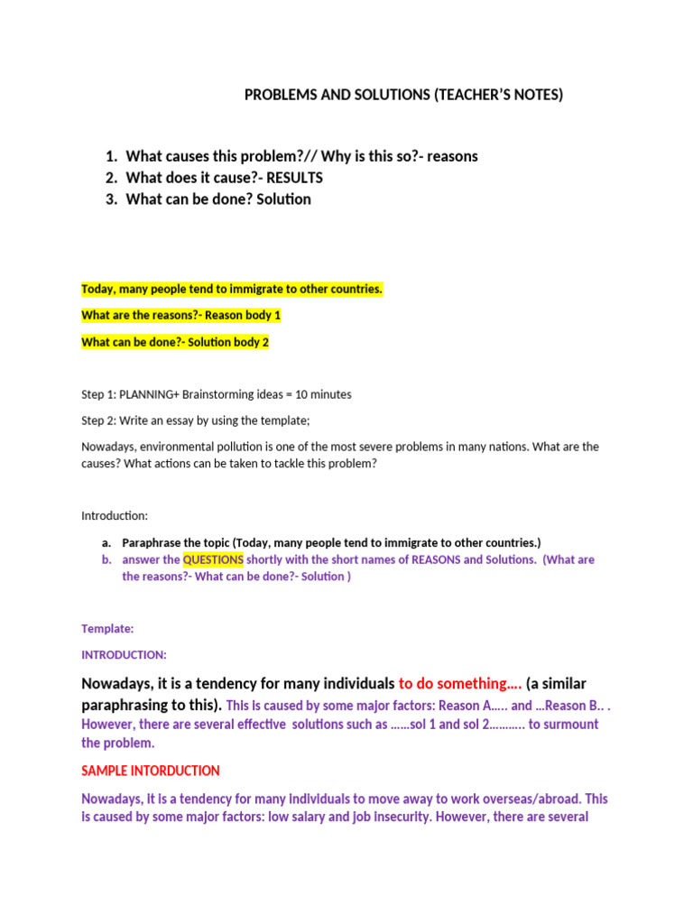 PROBLEMS AND SOLUTIONS | PDF