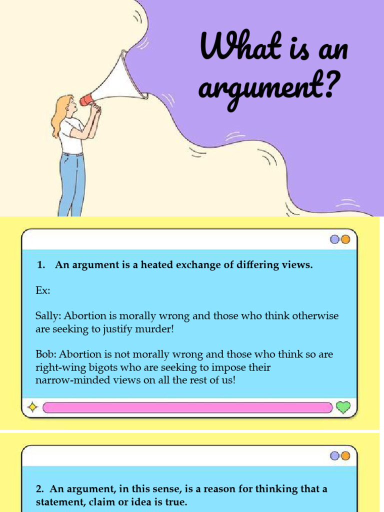 Lesson 3 - Arguments and Explanation | PDF