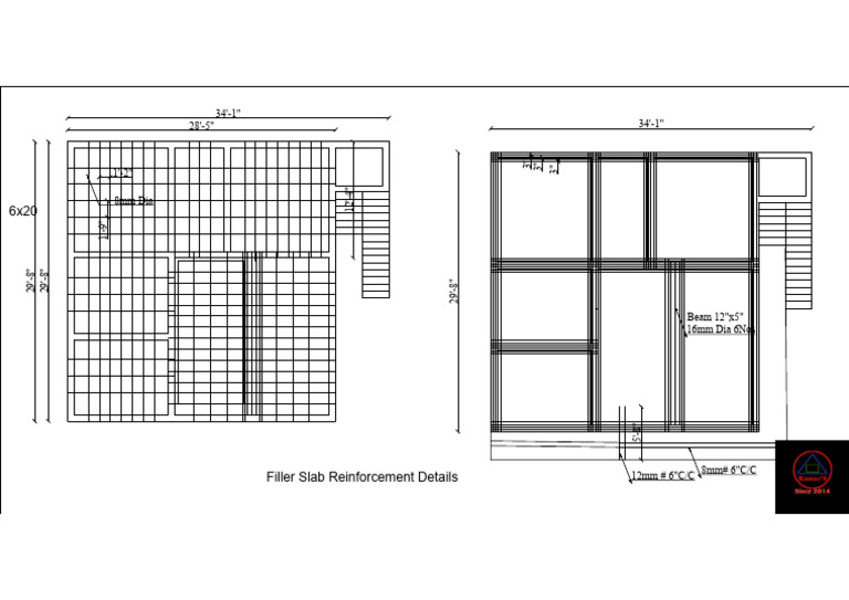 Filler Slab Design Perundurai | PDF | Home & Garden