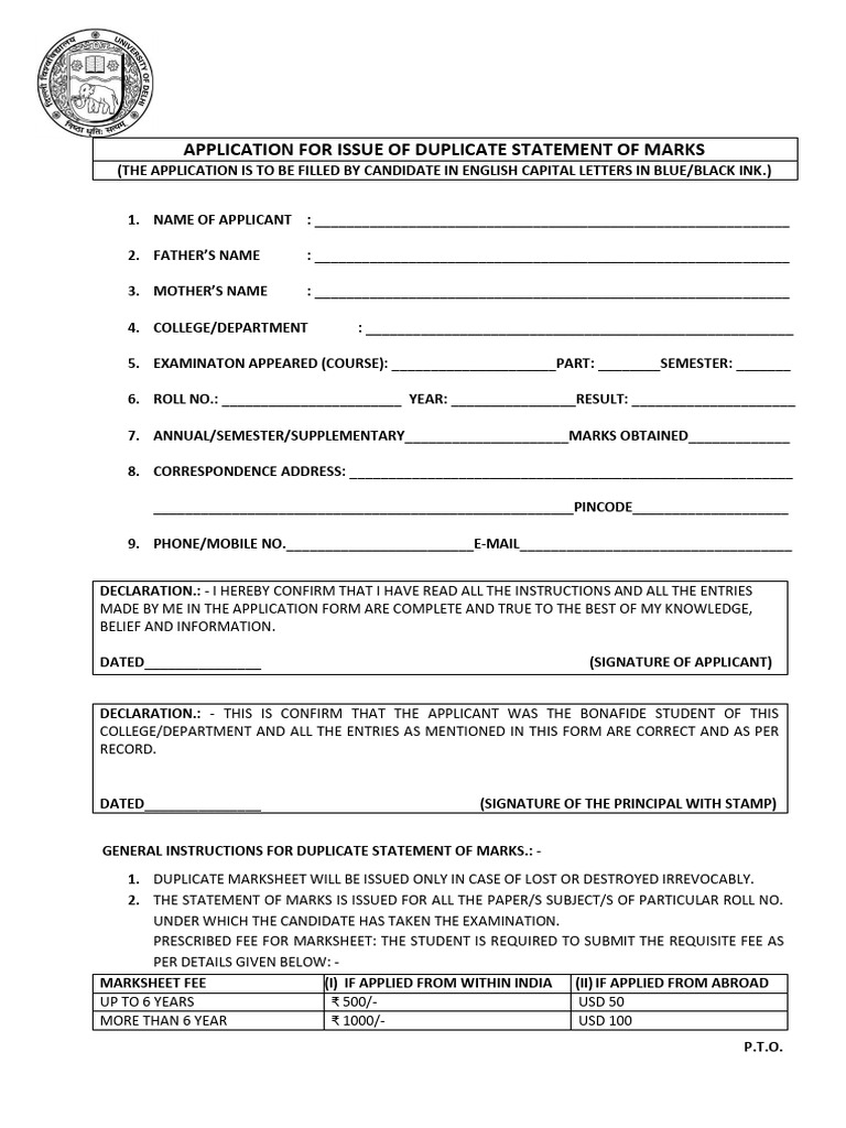 2023-06-23-Duplicate Marksheet | PDF