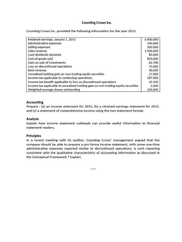 Case Chapter 4 - FA | PDF